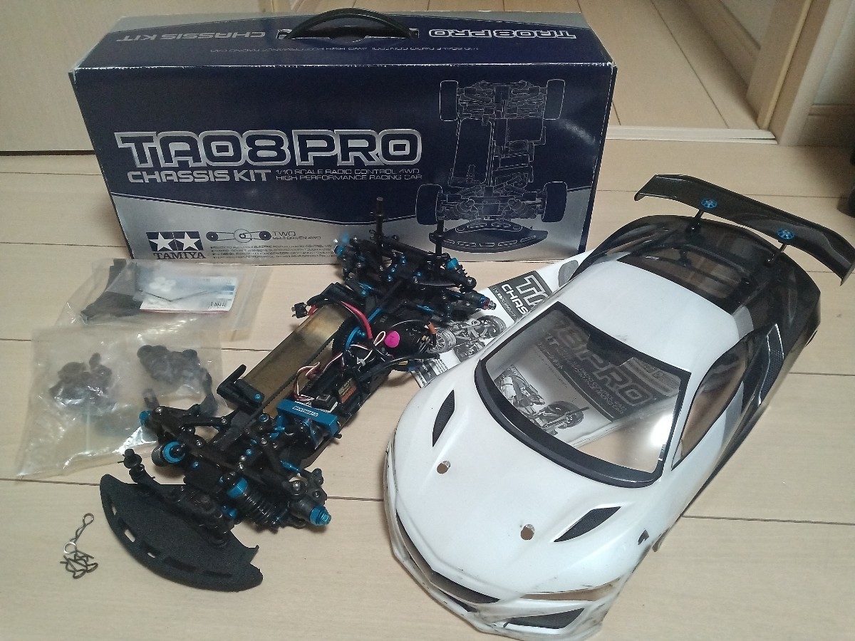 Yahoo!オークション - 1/10 RC タミヤ シャーシ TA08 PRO メカ付