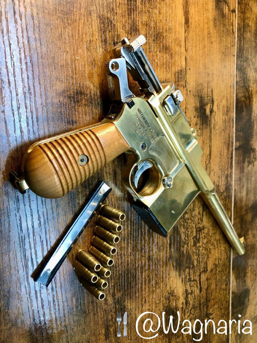 マルシン工業 モーゼル M712 特國製 SMG刻印 22KGP 金属モデル マルシン工業 モーゼル M712 特國製 SMG刻印 22KGP 金属モデル