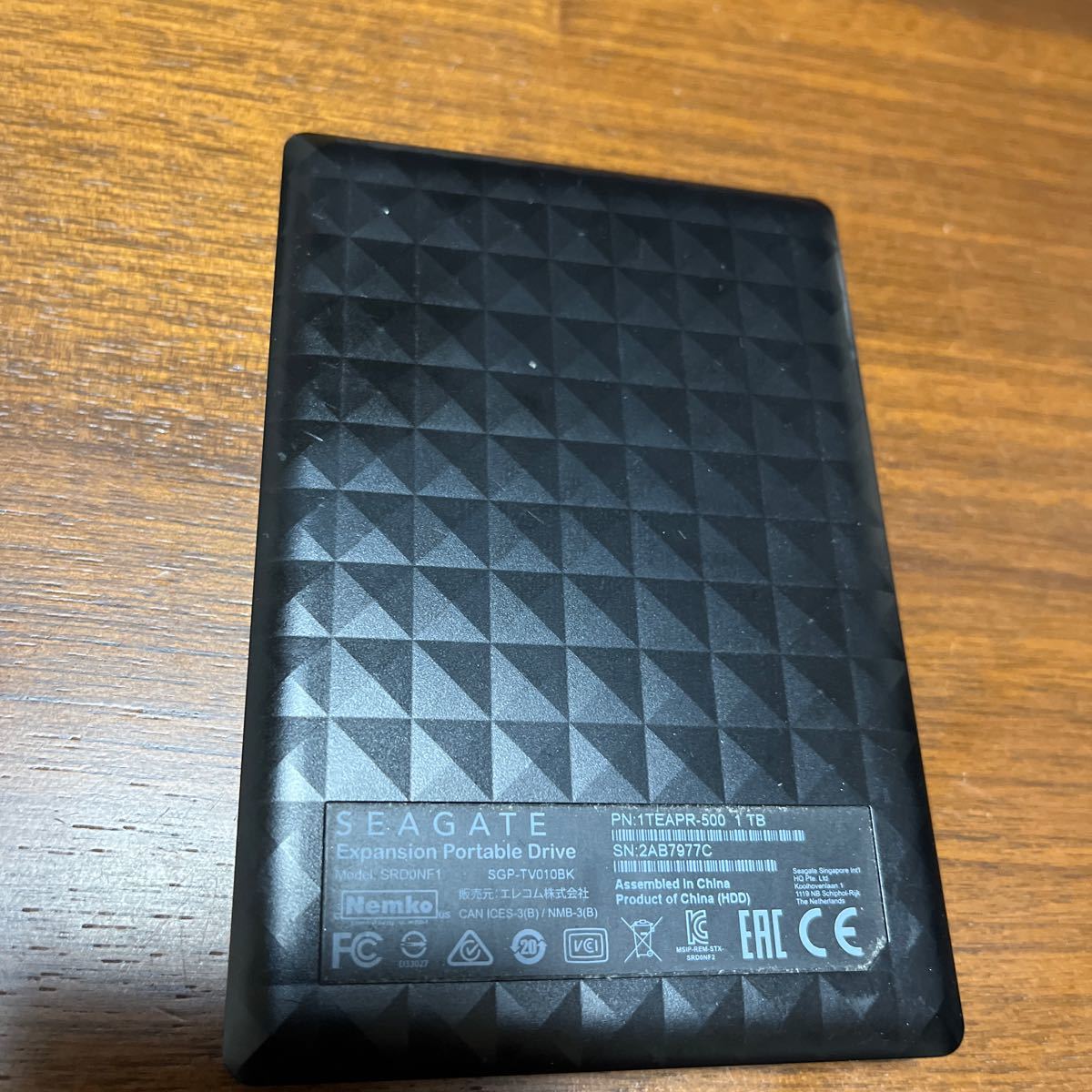 Yahoo!オークション - エレコム SEAGATE SRD0NF1 1TB