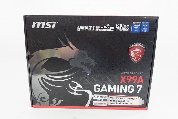 Yahoo!オークション - N098-J16-1697 MSI X99A GAMING7 マザーボード ...