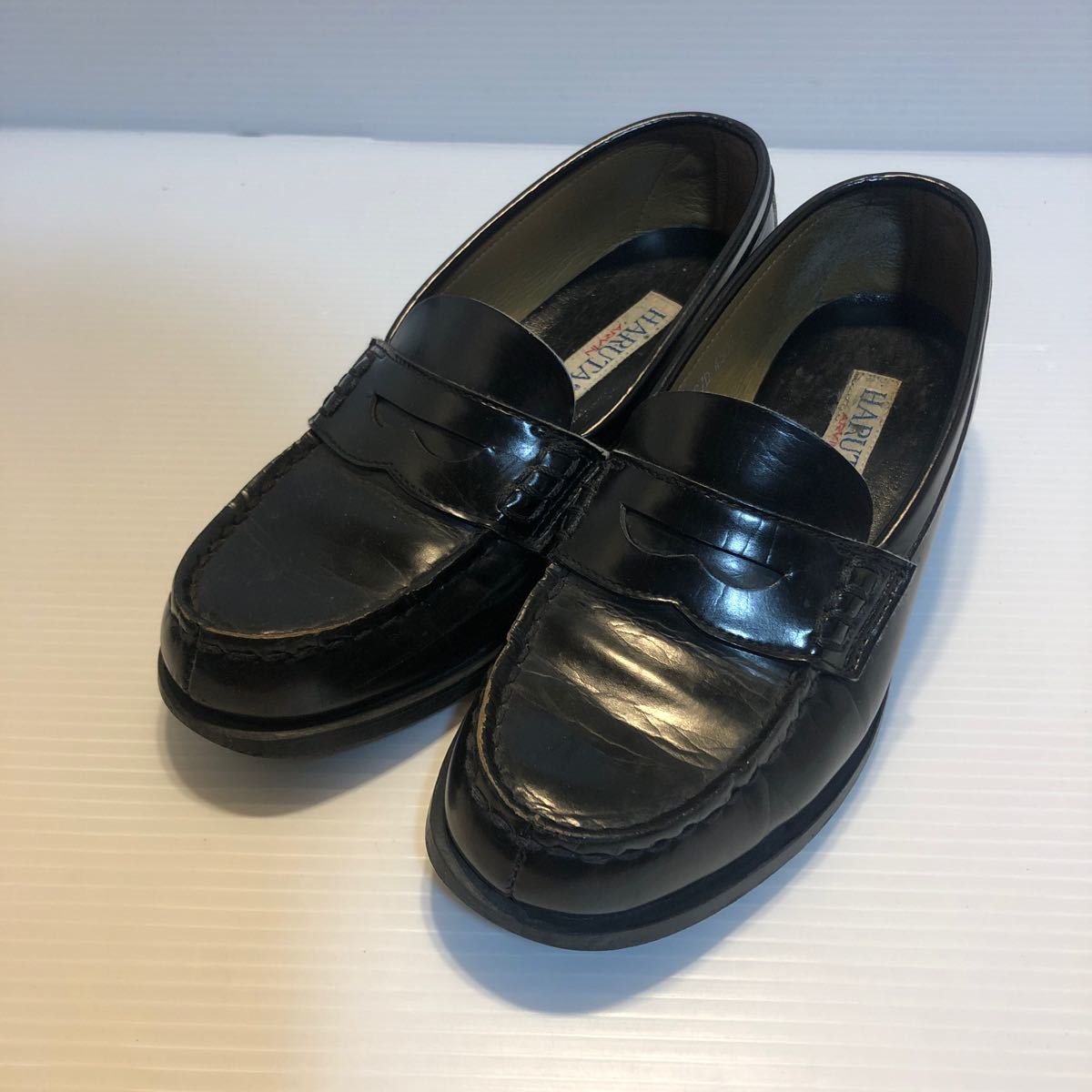 Yahoo!オークション - HARUTA コインローファー ブラック 24cm EEE