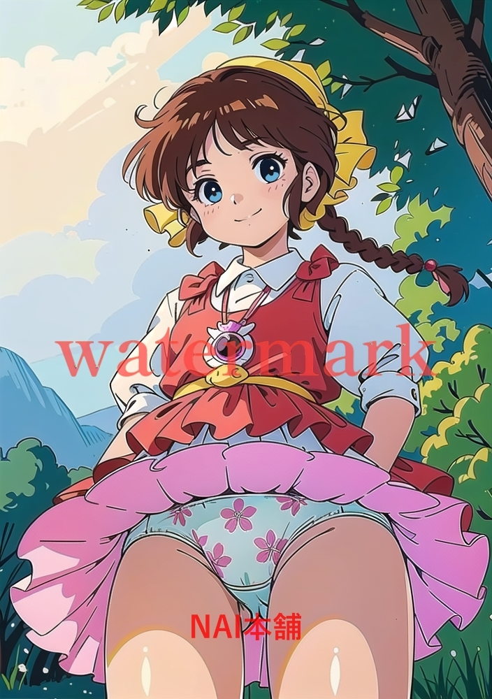 As302 105 魔法のアイドルパステルユーミ 花園ユーミ Nai本舗同人ポスター A4サイズ高品質イラストアート アニメ マンガ 美少女コミック、アニメグッズ|売買されたオークション