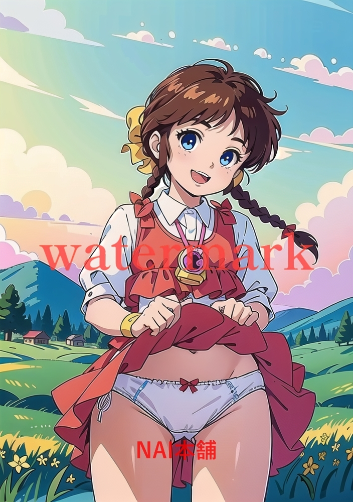 As302 106 魔法のアイドルパステルユーミ 花園ユーミ Nai本舗同人ポスター A4サイズ高品質イラストアート アニメ マンガ 美少女コミック、アニメグッズ|売買されたオークション