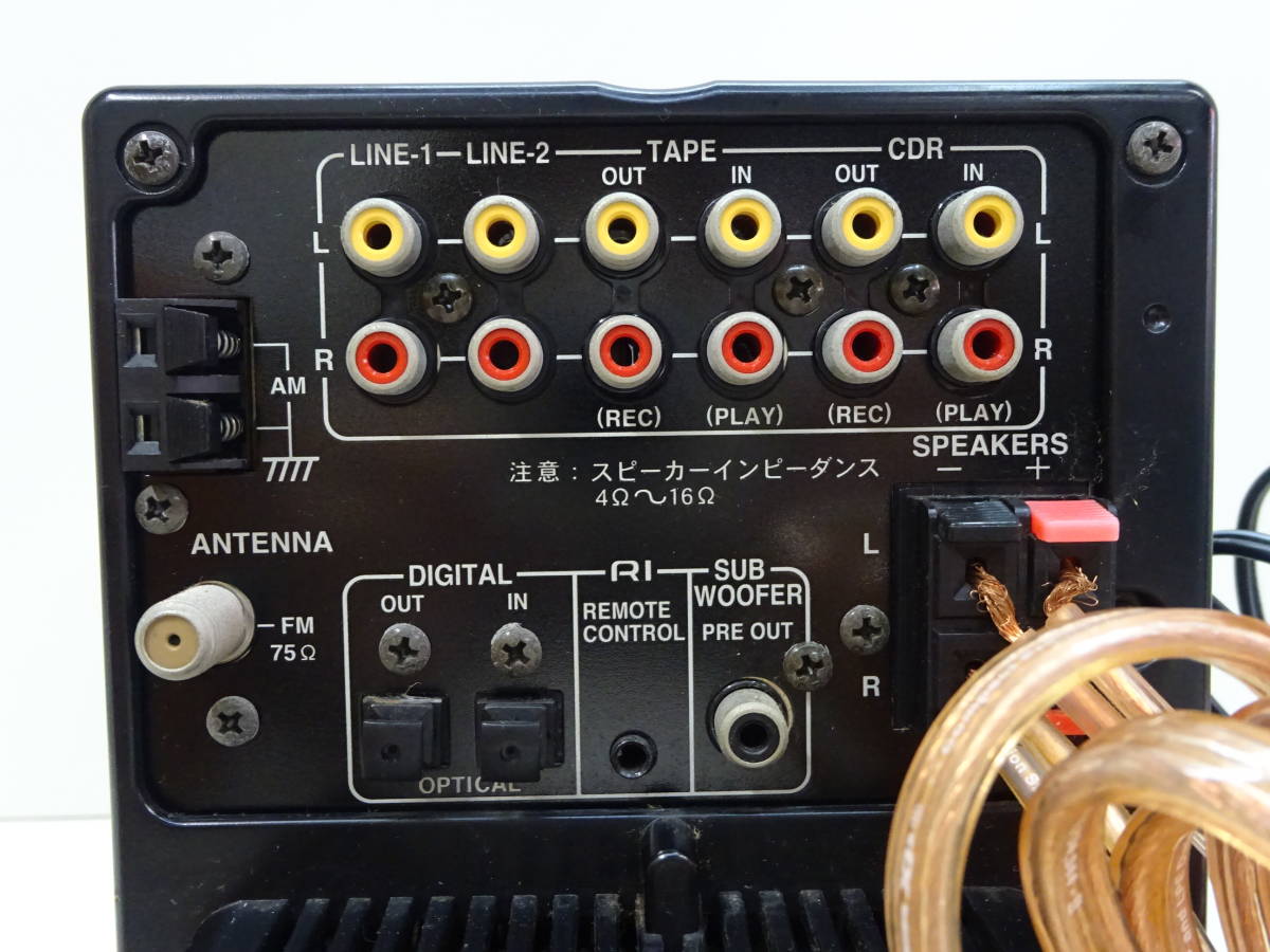 Yahoo!オークション - 16331 オンキョー ミニコンポ FR-155A 中古 日本...