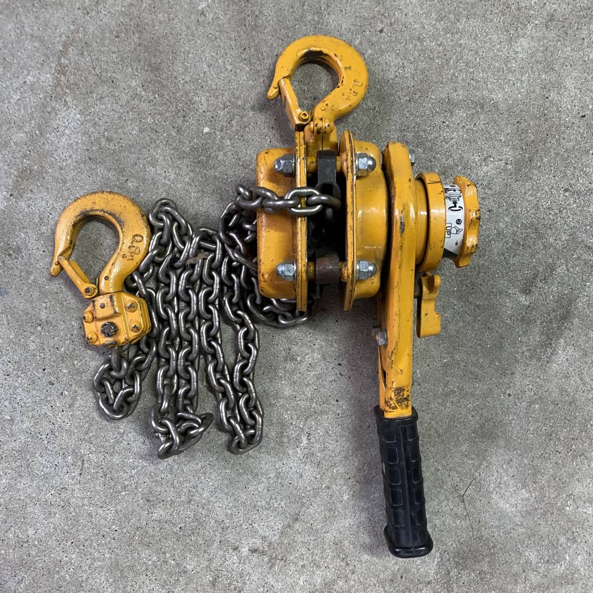 Yahoo!オークション - キトー KITO レバーブロック 0.8t