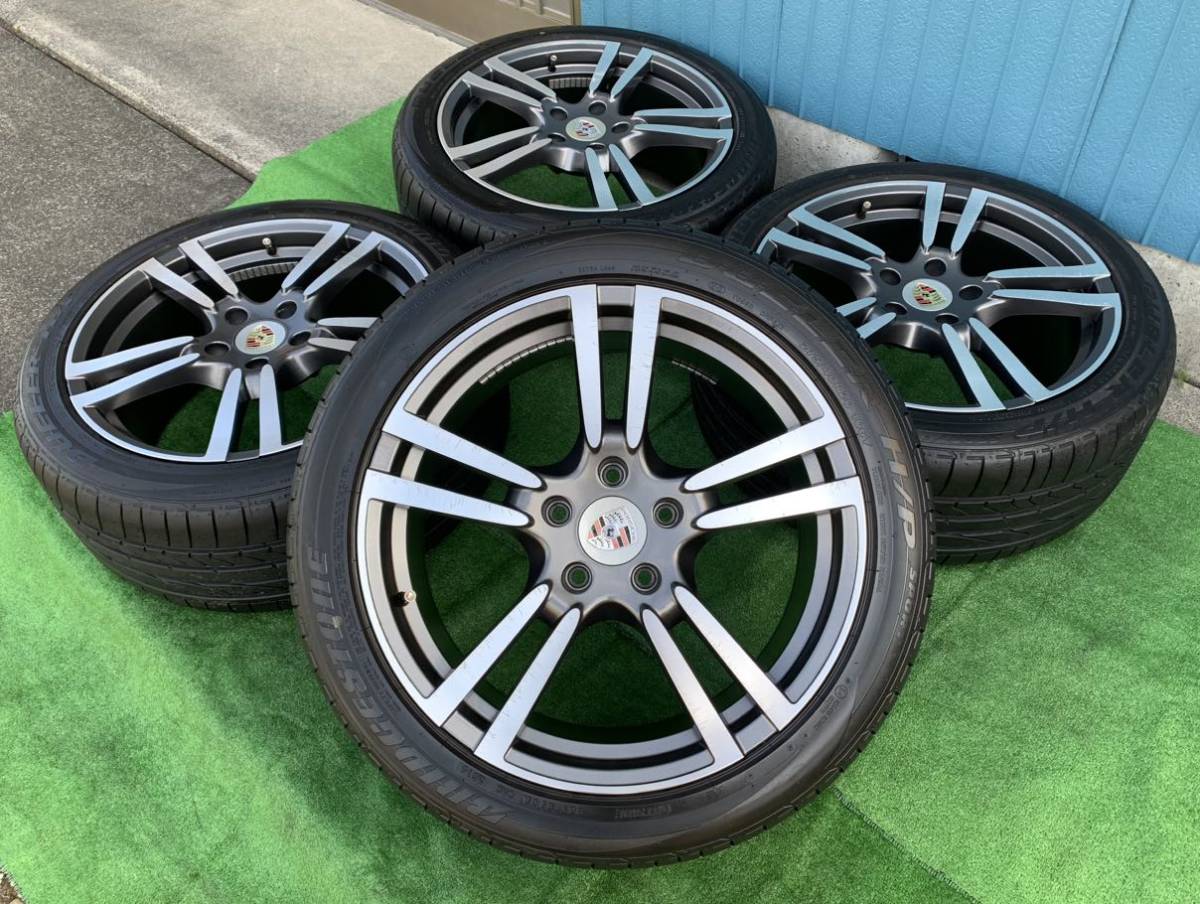 Yahoo!オークション - ポルシェ カイエン20インチ ホイール & BRIDGEST...