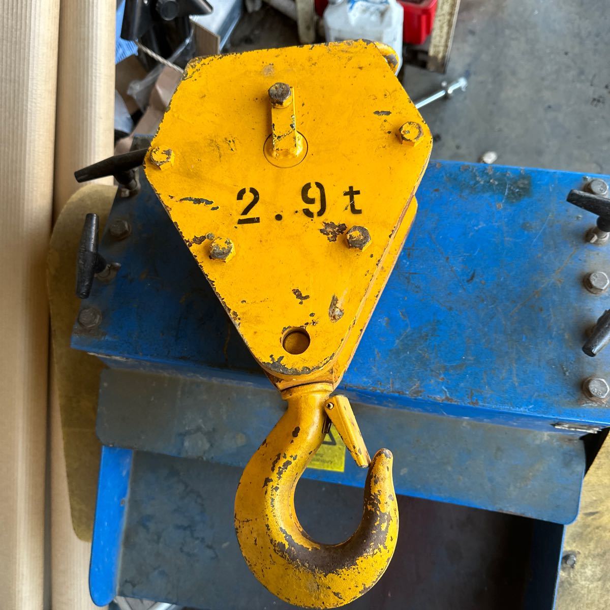 滑車 2.9t クレーンフック ユニック トラッククレーン(トラック、ダンプ)｜売買されたオークション情報、yahooの商品情報をアーカイブ公開 - オークファン（aucfan.com）
