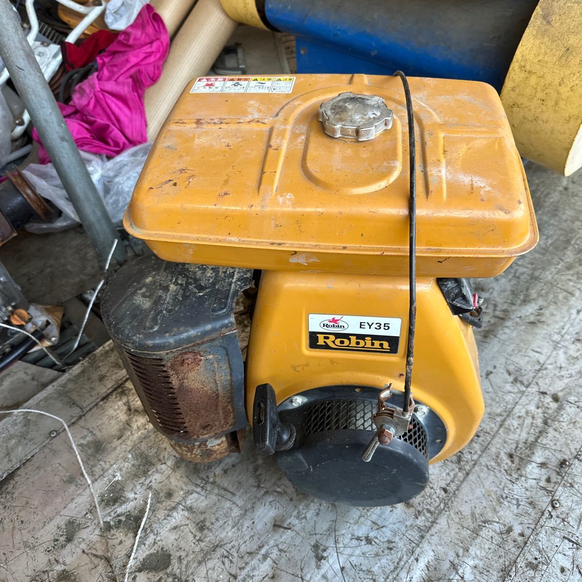 Yahoo!オークション - ロビン ガソリンエンジン EY35 最大8.5馬力