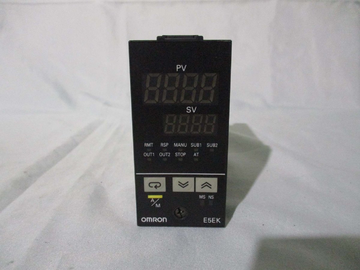 Yahoo!オークション - 中古 OMRON E5EK-AA2-DRT デジタル指示温度調節...