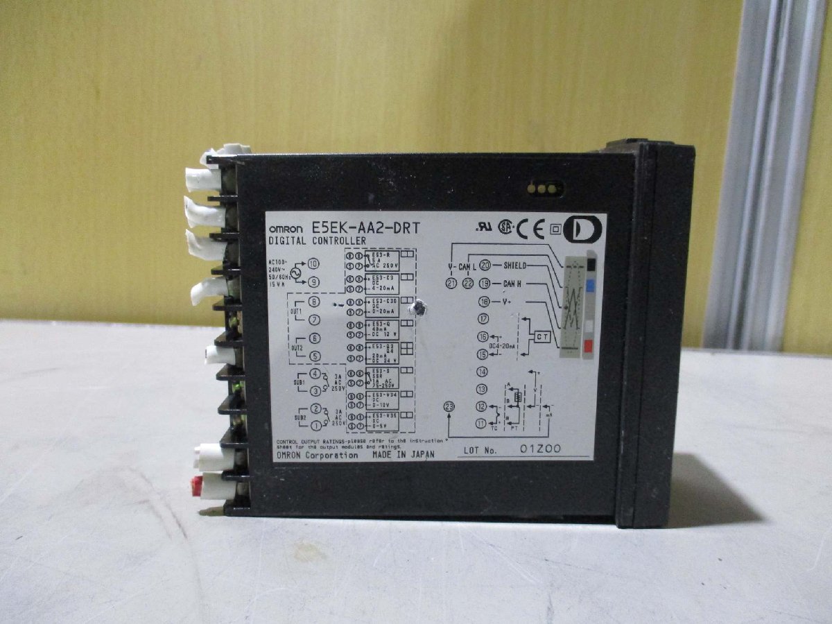 Yahoo!オークション - 中古 OMRON DIGITAL CONTROLLER E5EK-AA2-DRT デ...