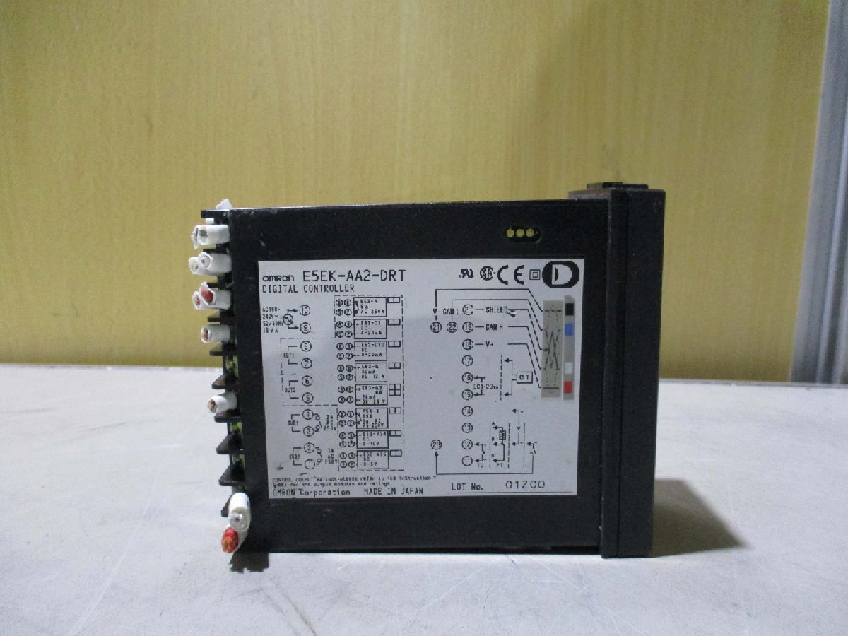 Yahoo!オークション - 中古 OMRON DIGITAL CONTROLLER E5EK-AA2-DRT デ...