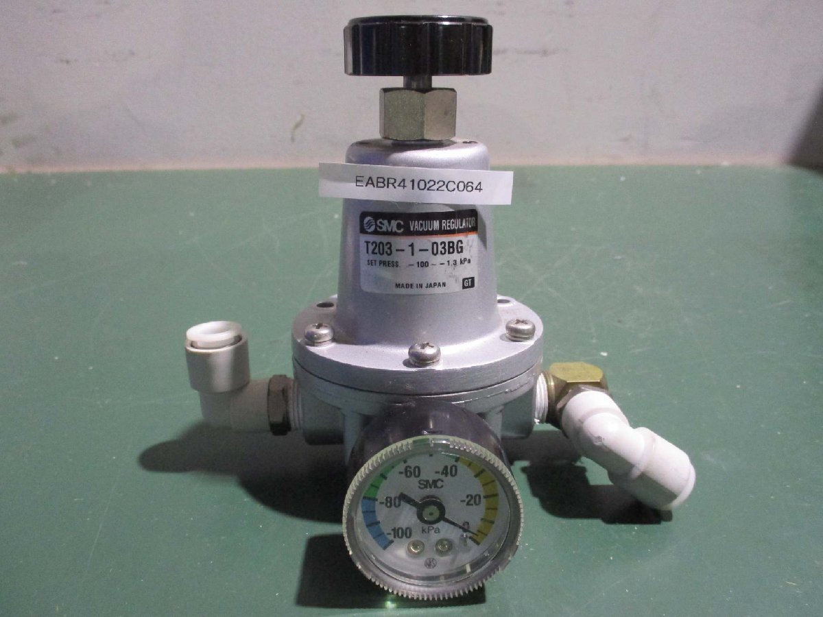 Yahoo!オークション - 中古 SMC T203-1-03BG 真空レギュレーター(EABR4...