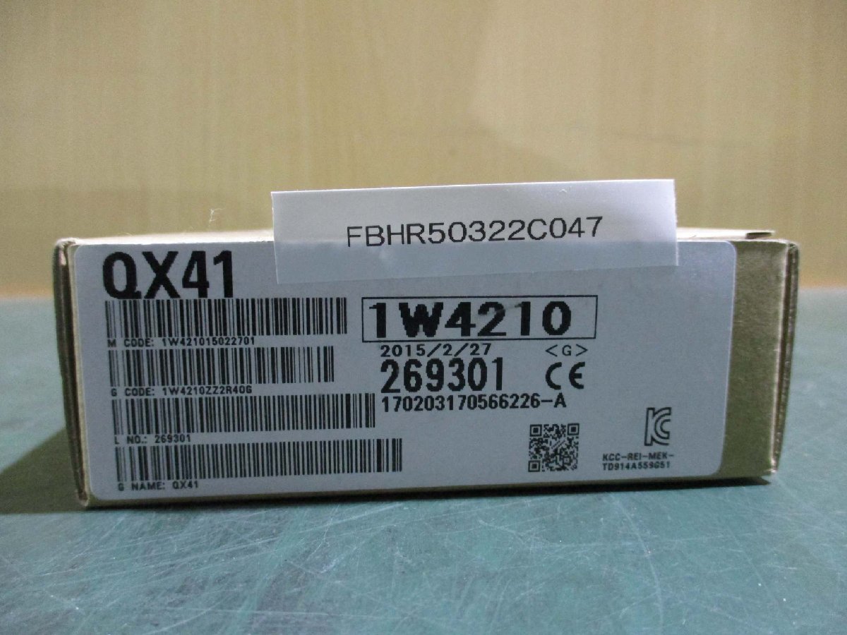 Yahoo!オークション - 新古 MITSUBISHI INPUT UNIT QX41 入力ユニット(...