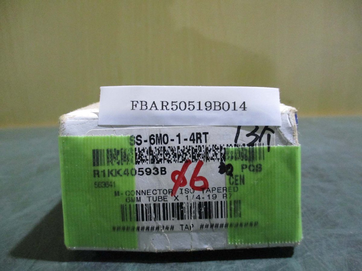 Yahoo!オークション - 新古 Swagelok SS-6M0-1-4RT Stainless Steel Sw...