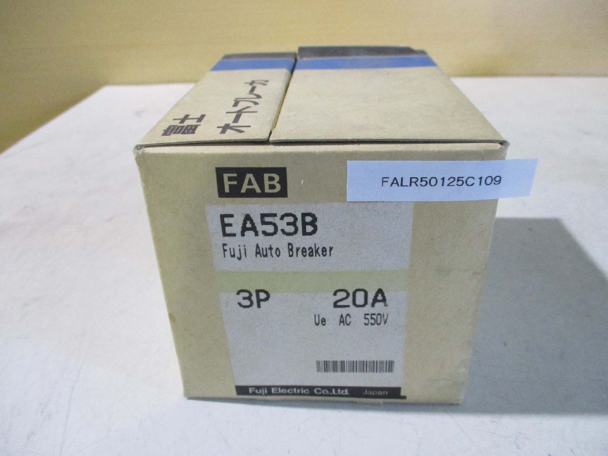 Yahoo!オークション - 中古Fuji Electric EA53B BB3BEB-020 漏電遮断器...