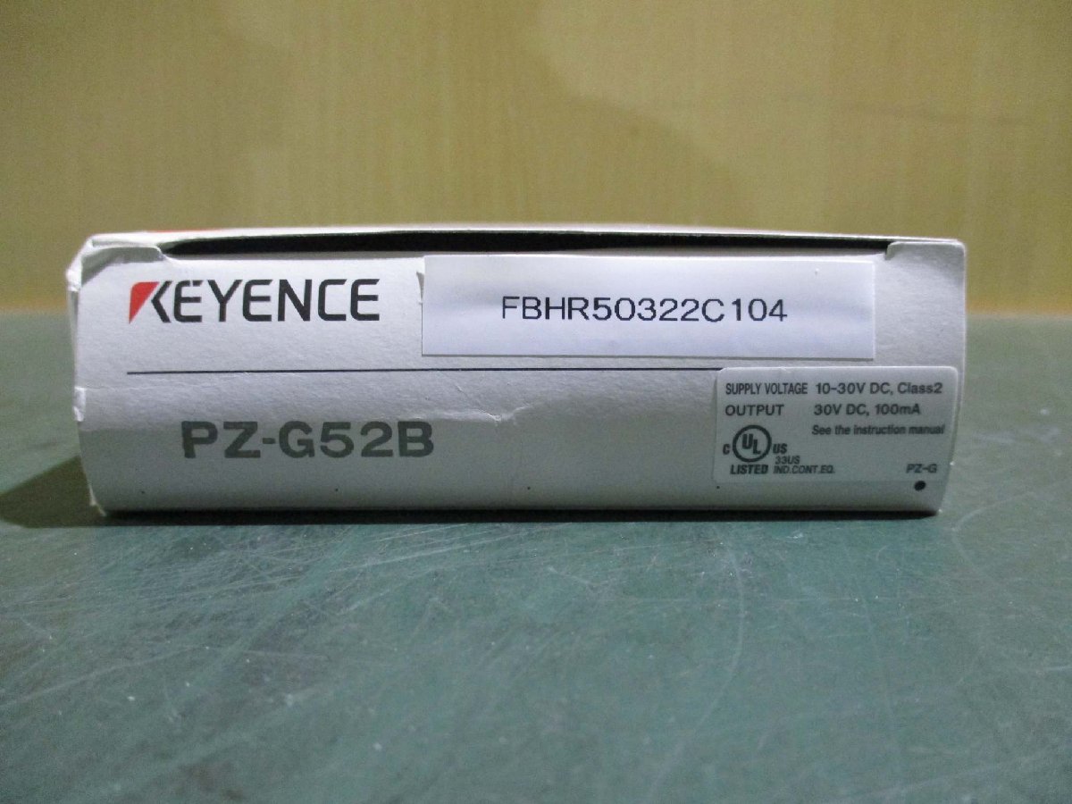 Yahoo!オークション - 新古 KEYENCE Sensor PZ-G52B(FBHR50322C104)