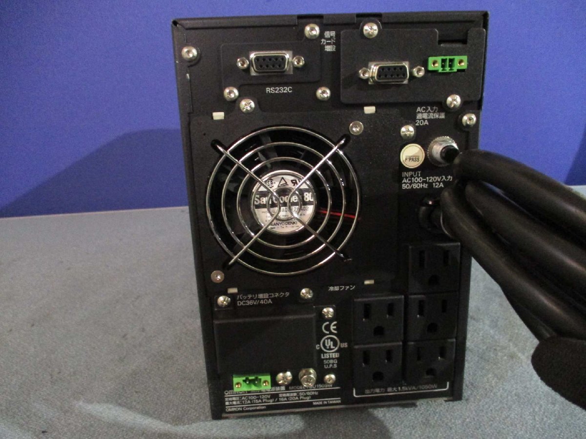 Yahoo!オークション - 中古 OMRON 無停電電源装置 UPS BU150SW(HADR411...
