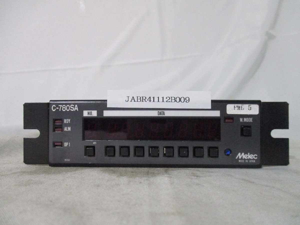 Yahoo!オークション - 中古 MELEC Motor Controller C-780SA(JABR41112...