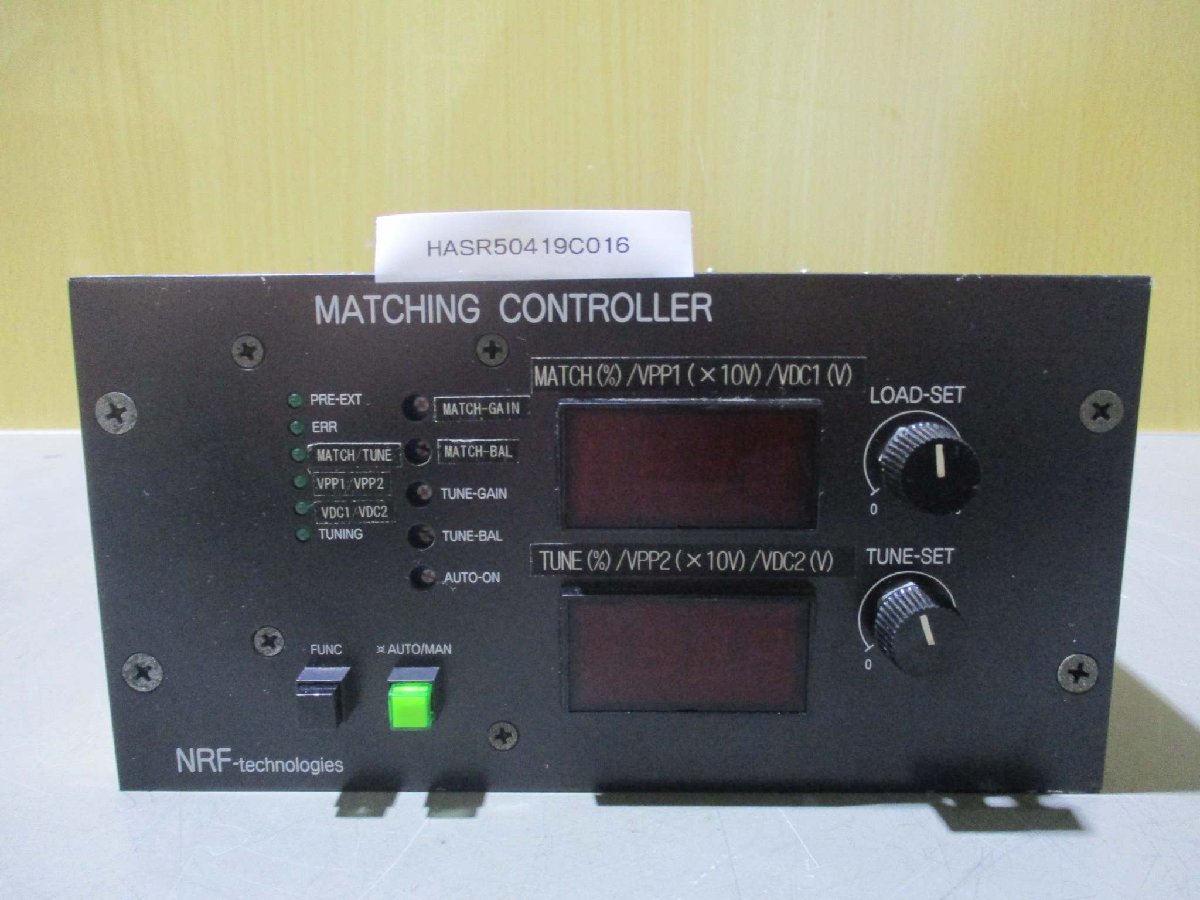 Yahoo!オークション - 中古 NRF-TECHNOLOGIES MATCHING CONTROLLER(HAS...