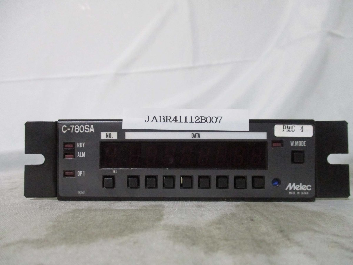 Yahoo!オークション - 中古 MELEC Motor Controller C-780SA(JABR41112...