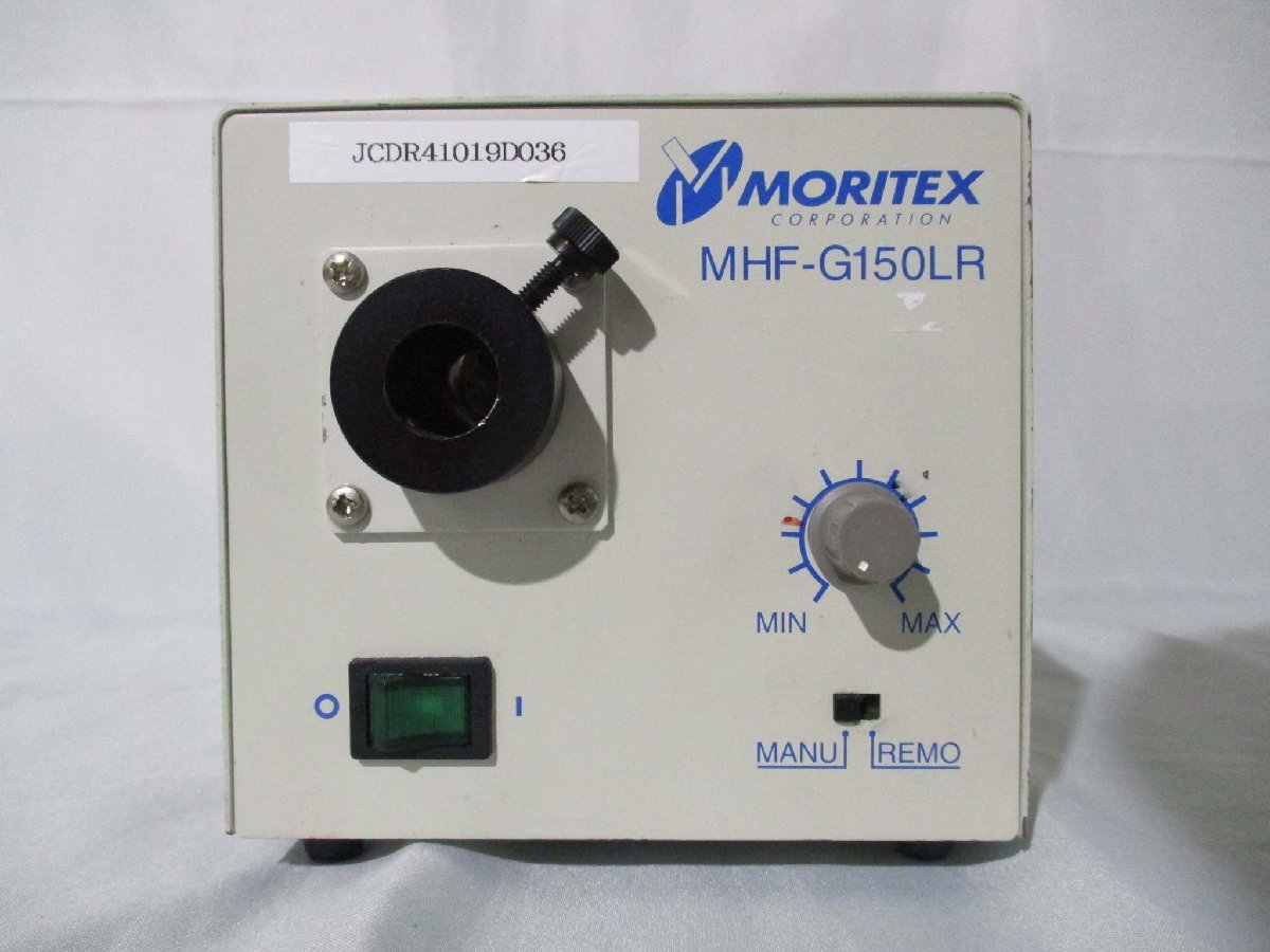 Yahoo!オークション - 中古 MORITEX MHF-G150LR ハロゲン光源 (JCDR410...