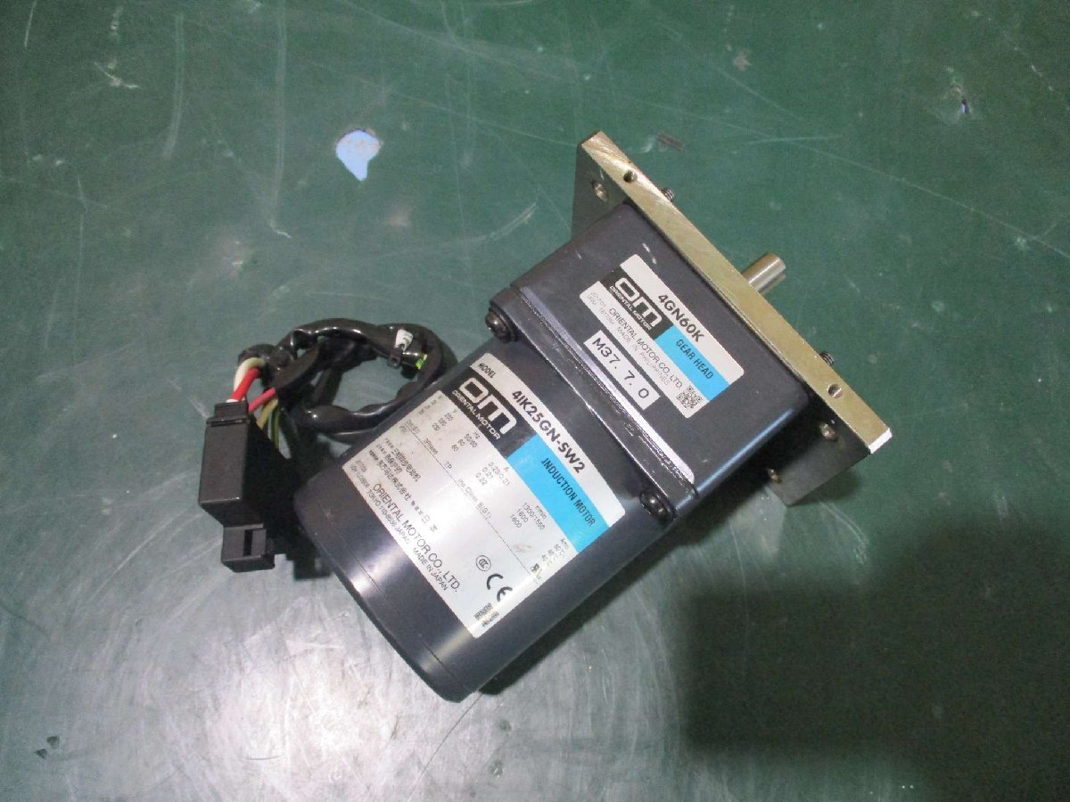 Yahoo!オークション - 中古ORIENTAL MOTOR 4IK25GN-SW2 /4GN60K(KBTR50...