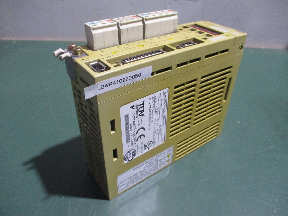 Yahoo!オークション - 中古 YASKAWA ACサーボパック SGDM-02ADA 200V(L...