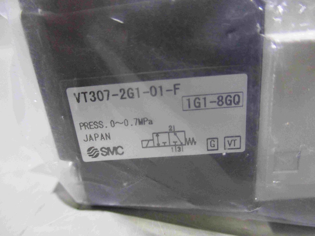 Yahoo!オークション - 中古 SMC VT307-2G1-01-F 3ポートソレノイドバル...
