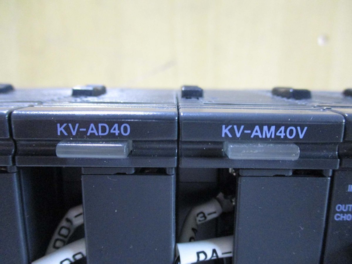 Yahoo!オークション - 中古 KEYENCE KV-DA40 2/KV-AD40/KV-AM40V/KV-SC...