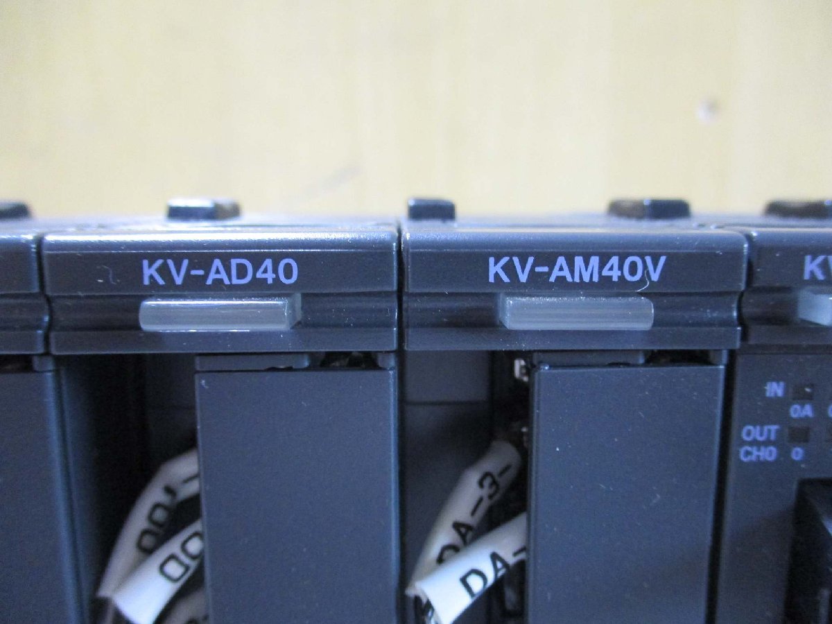 Yahoo!オークション - 中古 KEYENCE KV-DA40 2/KV-AD40/KV-AM40V/KV-SC...
