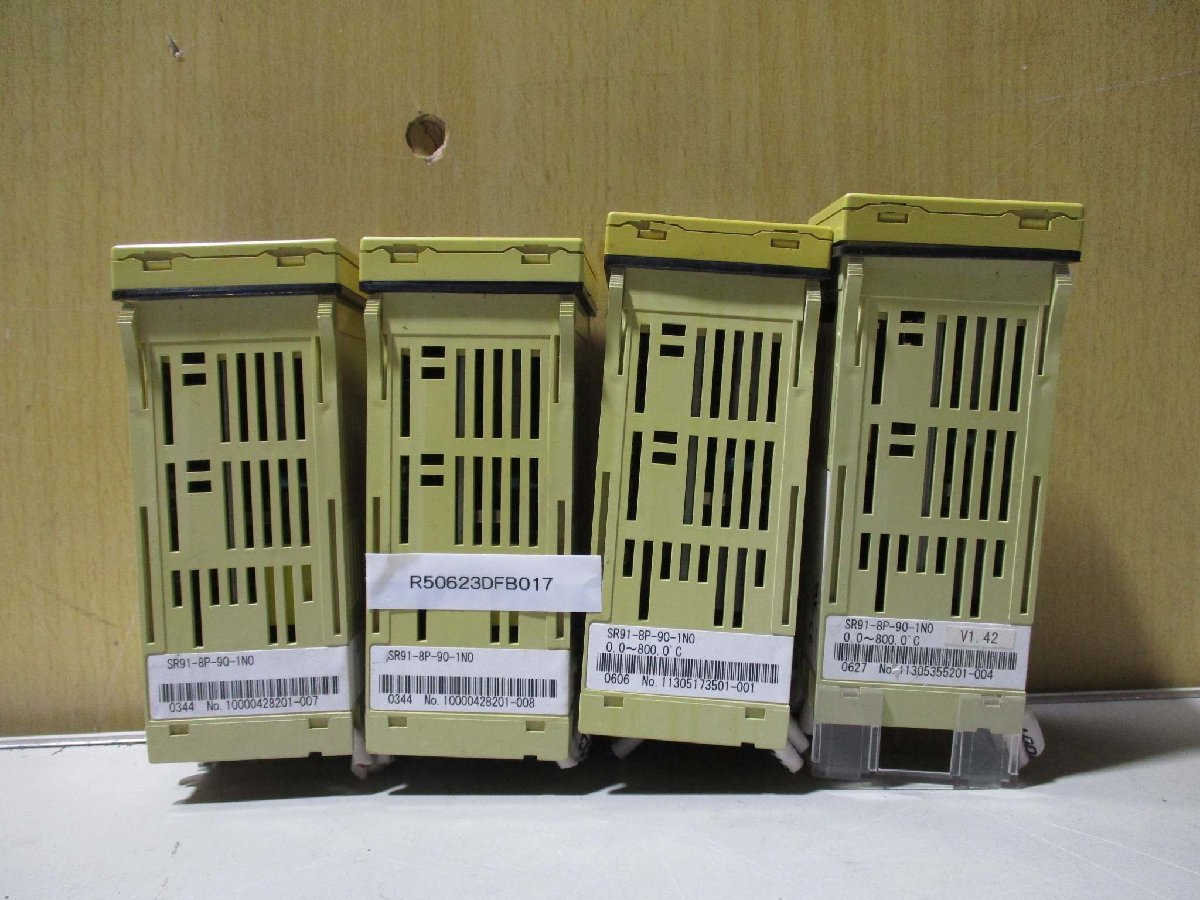 Yahoo!オークション - 中古 SHIMADEN SR91-8P-90-1NO デジタル調節計 4...