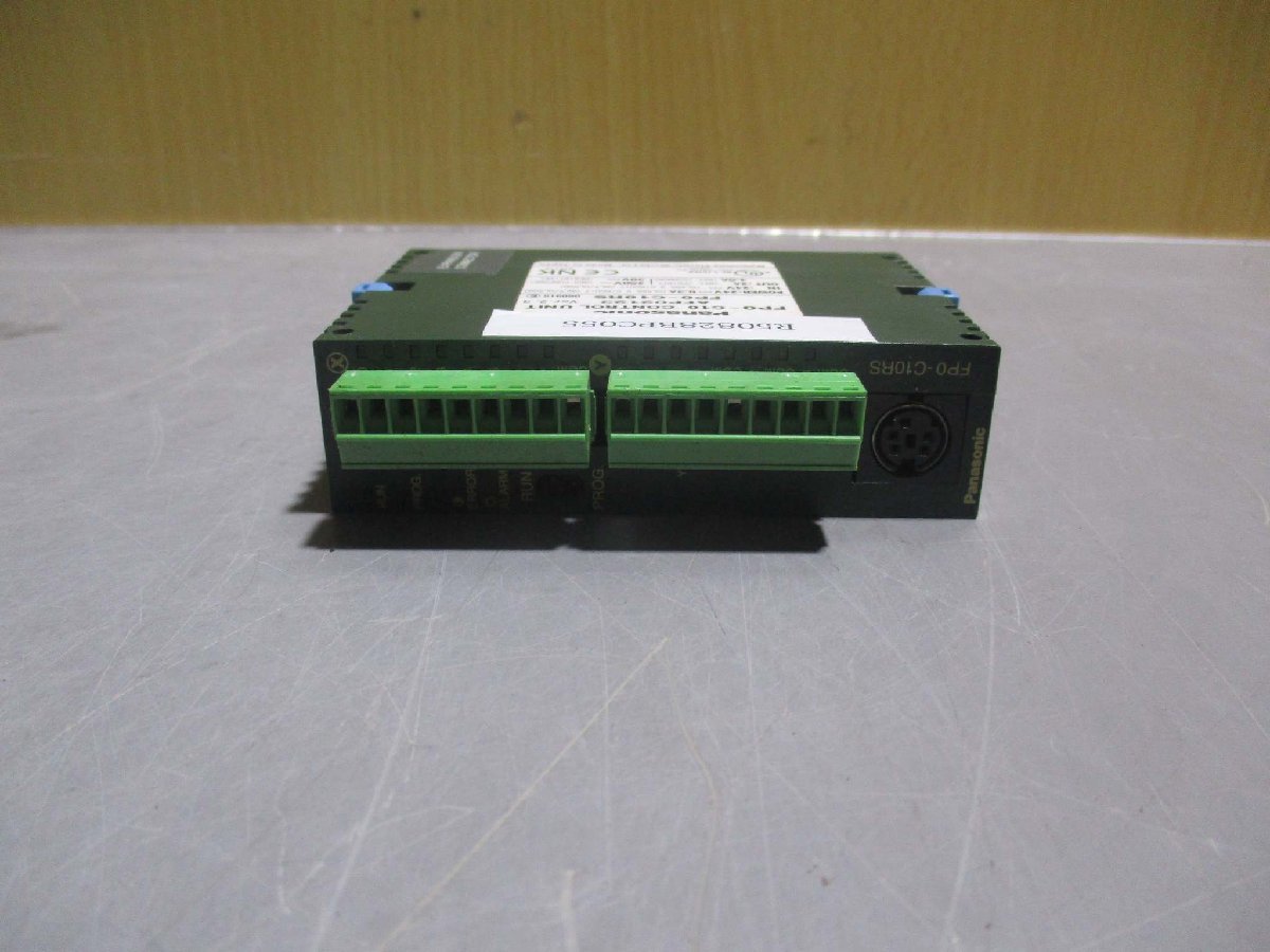 中古 PANASONIC CONTROL UNIT AFP02123 FP0-C10RS 2個 中古 PANASONIC CONTROL UNIT AFP02123 FP0-C10RS 2個