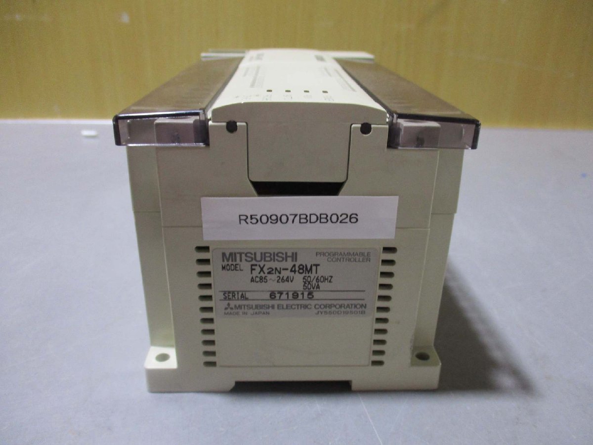 Yahoo!オークション - 中古 MITSUBISHI電機 シーケンサ FX2N-48MT(R509...