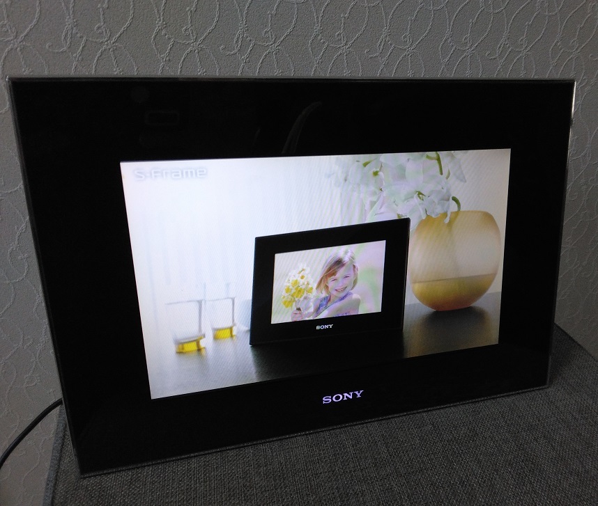 Yahoo!オークション - SONY DPF-X1000 ブラック デジタルフォトフレー...
