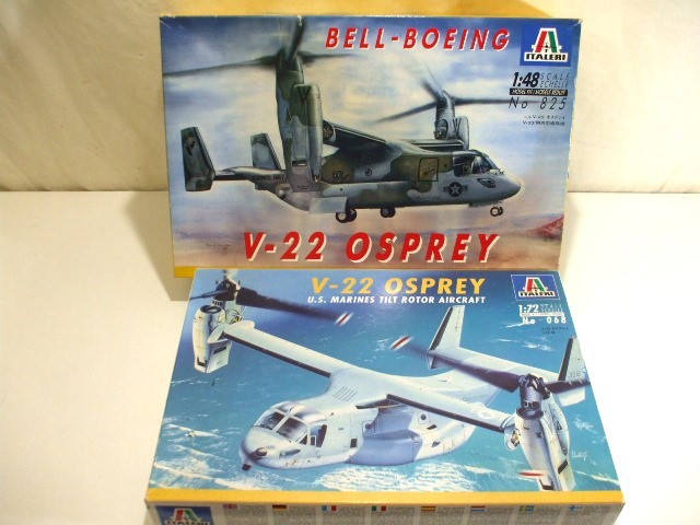 元気堂 未組立 ITALERI V-22 Osprey オスプレイ/ V-22 ベル オスプレイ Bell Osprey 2点(アメリカ)｜売買されたオークション情報、yahooの商品情報を ...