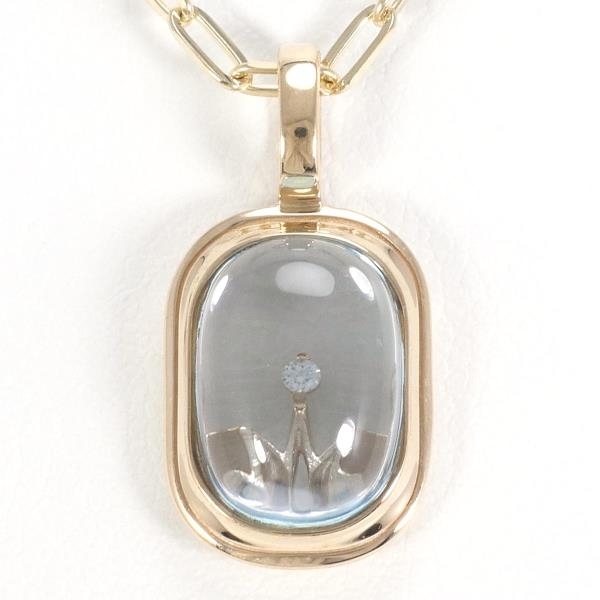 Yahoo!オークション - スタージュエリー K10YG ネックレス ブルートパ...