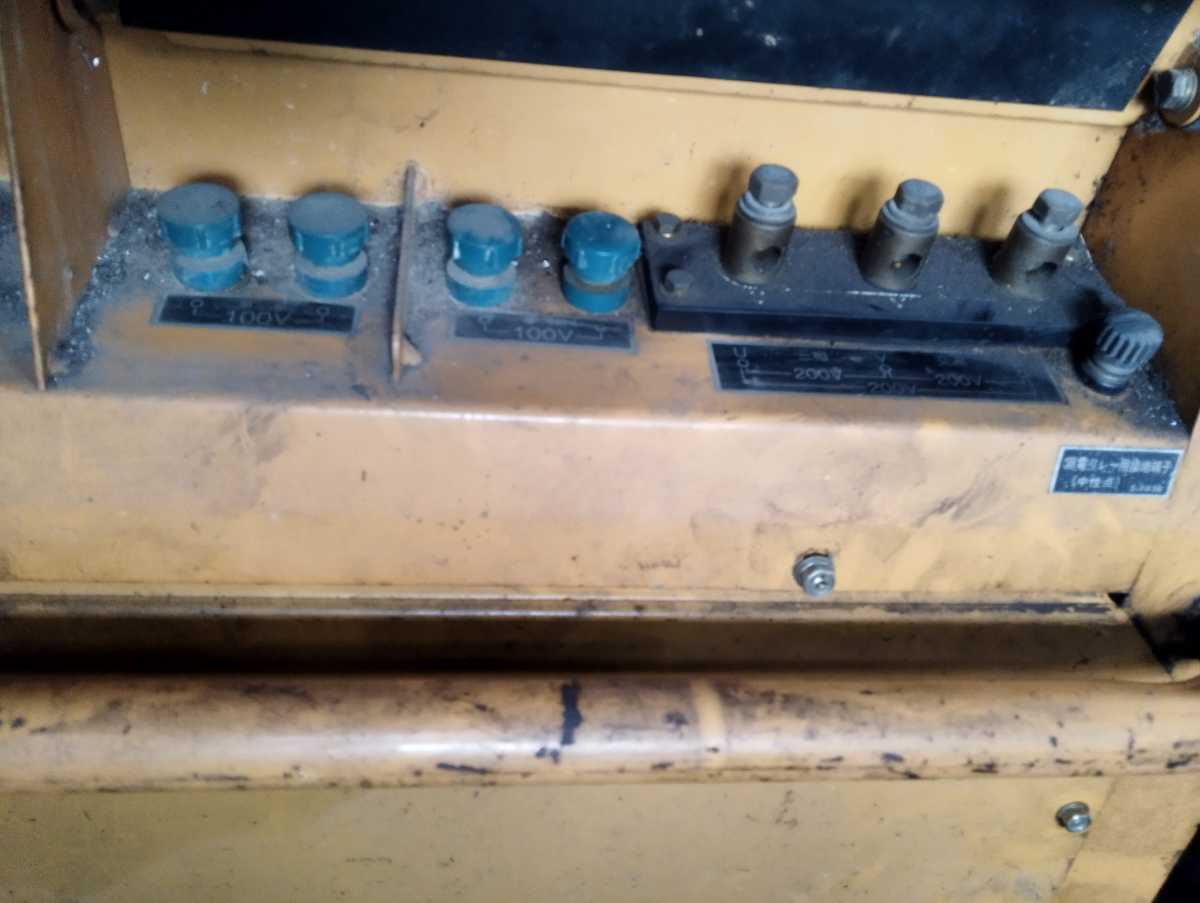 Yahoo!オークション - 旭川近郊 小松発電溶接機 kw 280