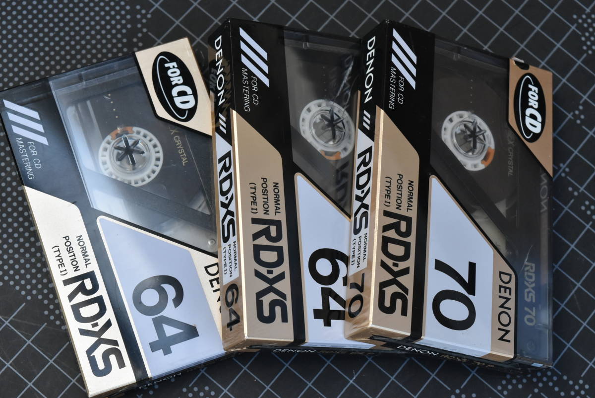 Yahoo!オークション - カセットテープ【 DENON ” RD-XS ” 】デノ...