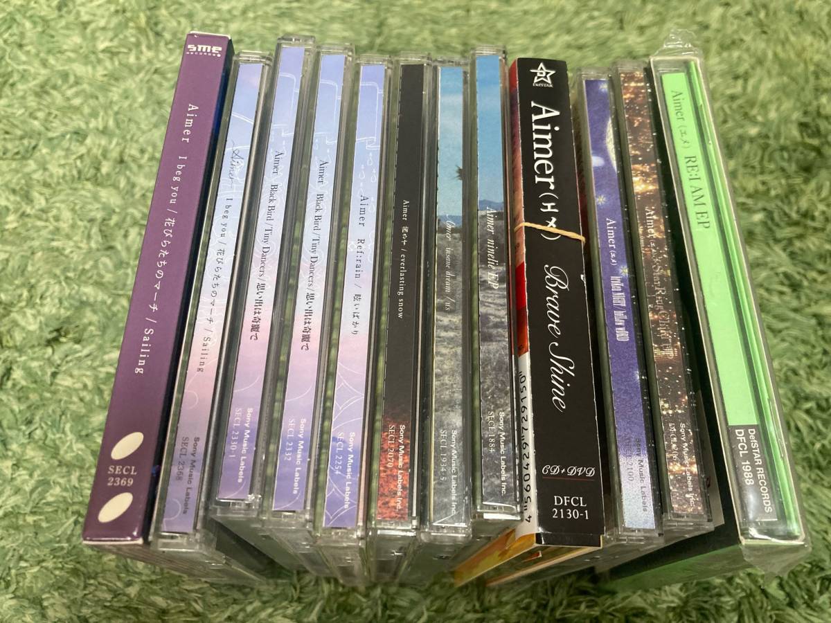 Yahoo!オークション - Aimer（エメ) 豪華シングルCD12枚セット 初回・...