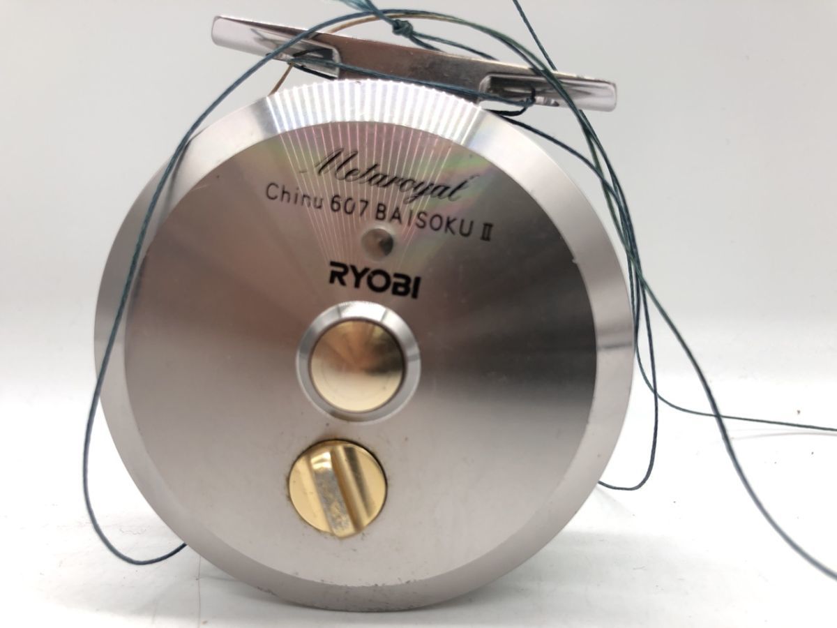 日本代購代標第一品牌【樂淘letao】－1103-401M⑦22363 リール RYOBI リョービ メタロイヤル チヌ METAROYAL Chinu607 BAISOKU II 釣り道具