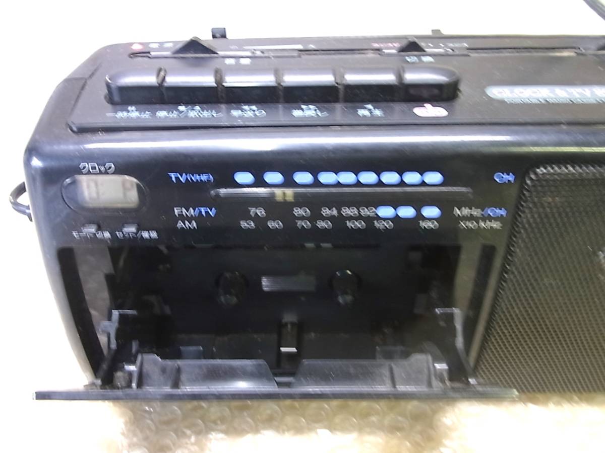 Yahoo!オークション - ラジカセ 日立 TRK-5450 カセット音出し可能