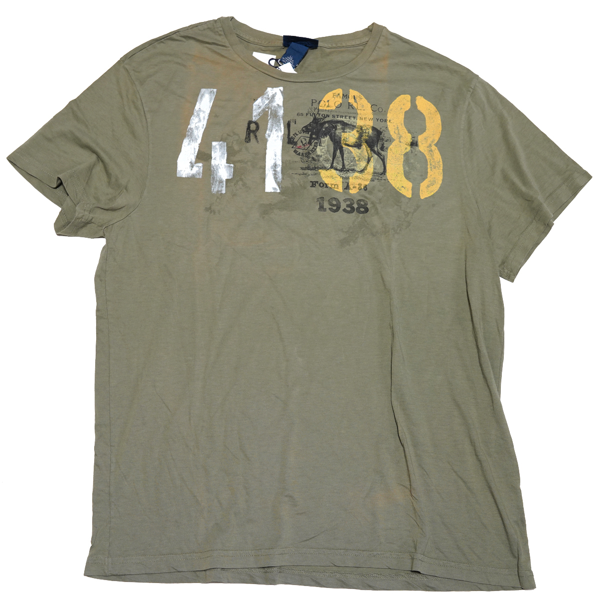 Yahoo!オークション - 未使用 ポロラルフローレン 加工 Tシャツ 4138 ...