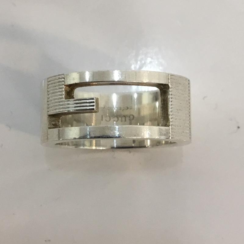 GUCCI 表記無し グッチ アクセサリー 指輪 Gリング スターリング GUCCI 表記無し グッチ アクセサリー 指輪 Gリング スターリング