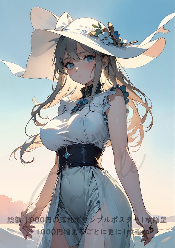 Yahoo!オークション - 【N】 同人 アニメ 美少女 アート イラスト 美女...