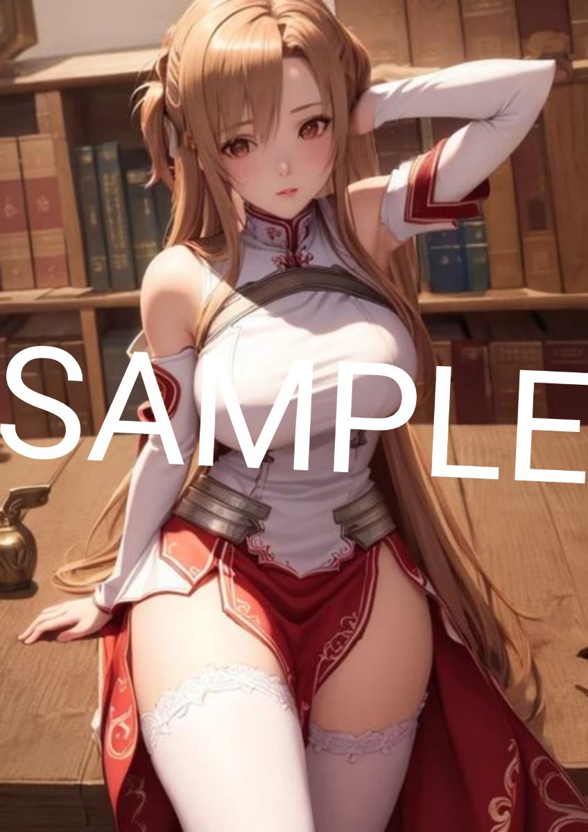 代購代標第一品牌－樂淘letao－【送料無料】【匿名配送】A4サイズブロマイドポスター SAO ソードアート・オンライン 結城明日奈 アスナ ⑨