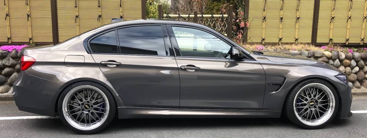 日本代購代標第一品牌【樂淘letao】－大人気 BBS LM 【LM283・LM284】 20インチ BMW M3 M4 F80 F82 ミシュランPS4S 溝あり！ 送料込！！ 4本/1台分