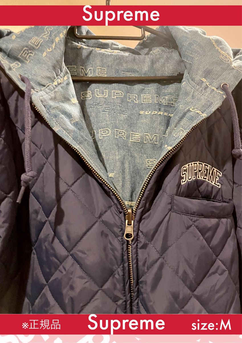 正規品 supreme SUPREME シュプリーム 2way リバーシブル 正規品 supreme SUPREME シュプリーム 2way リバーシブル