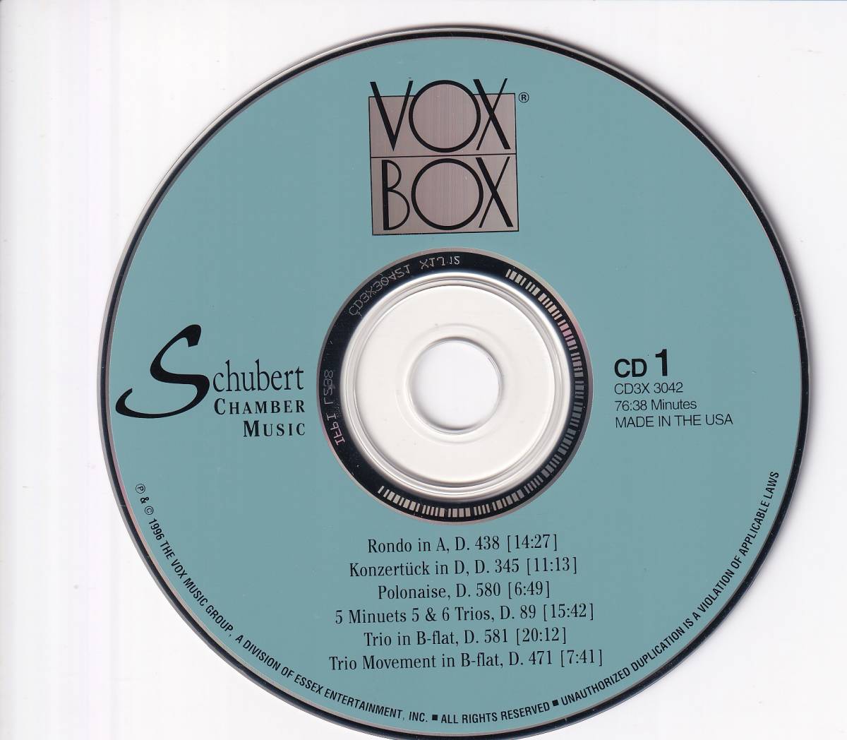 Yahoo!オークション - 米VOX ラウテンバッハー(vn) パウク(vn) フラン...