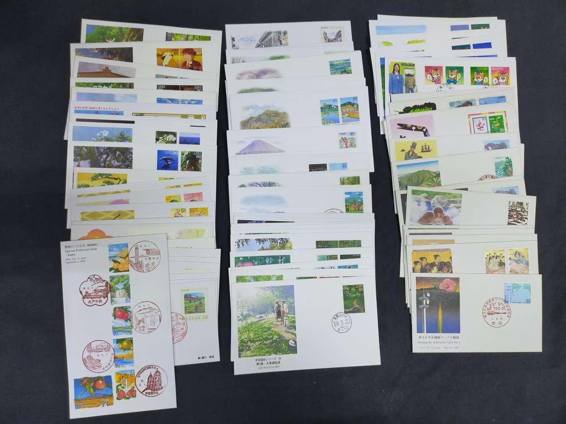 Yahoo!オークション - 【K60】風景印封筒まとめ売り 年賀 風景印 記念...