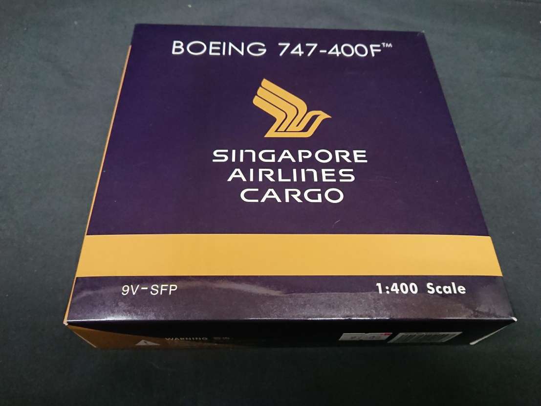 Yahoo!オークション - 【NN7】BOEING 747-400F ボーイング SINGAPORE A...